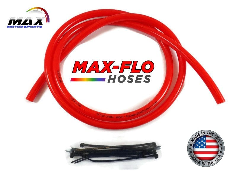 Max-Flo | 3/16" (4.8mm) ID x 5/16"OD Fuel Line Hose | Over 10 Colors ...